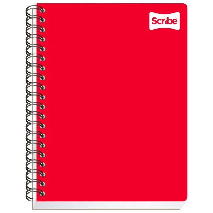 LIBRETA PROFESIONAL 100 HOJAS SCRIBE PASTA GRUESA DOBLE ESPIRAL ...